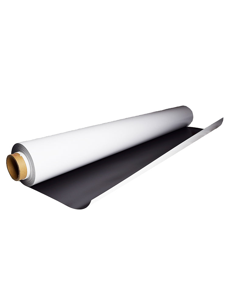 MATT WHITE FACED MAGNETIC 1020mm x 0.5mm x 20m — MagniTech UK